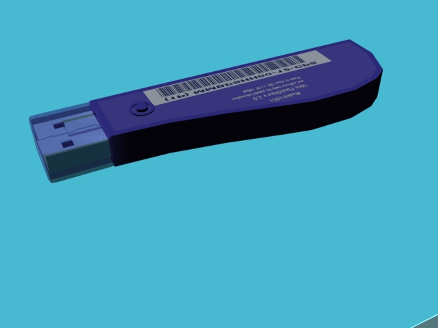 3d Model Flashdrive