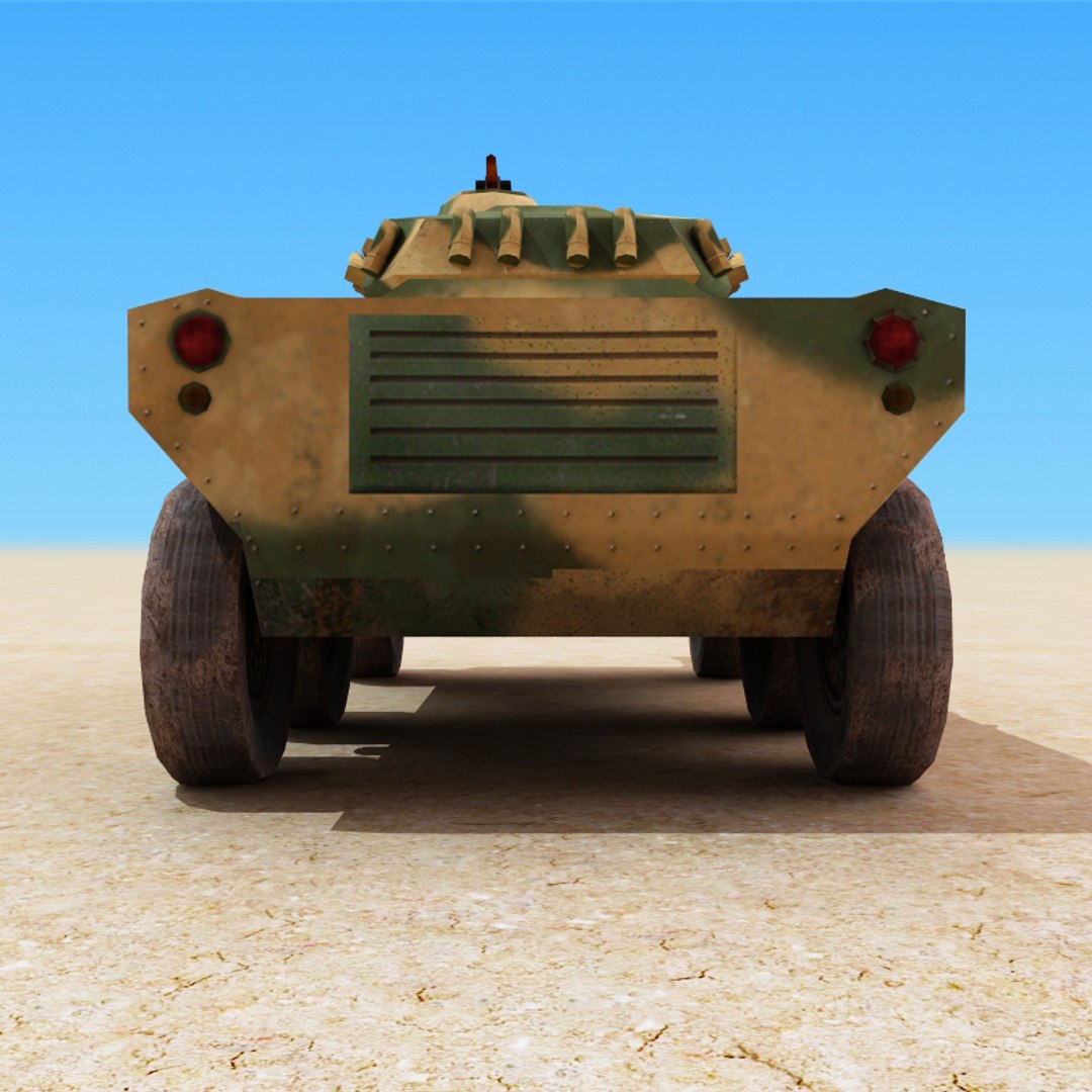 3d Model Ee-9 Cascavel