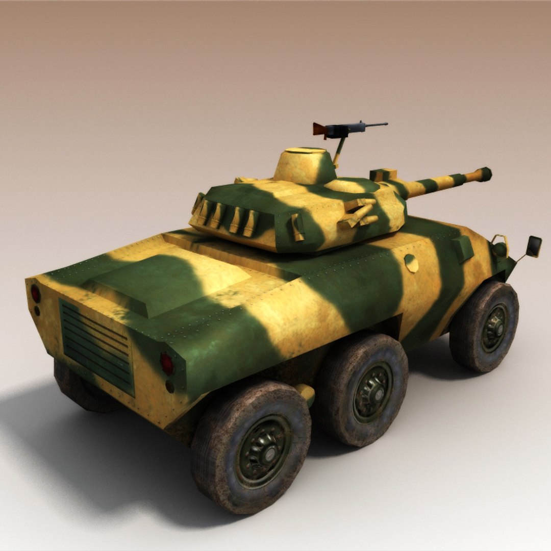 3d Model Ee-9 Cascavel