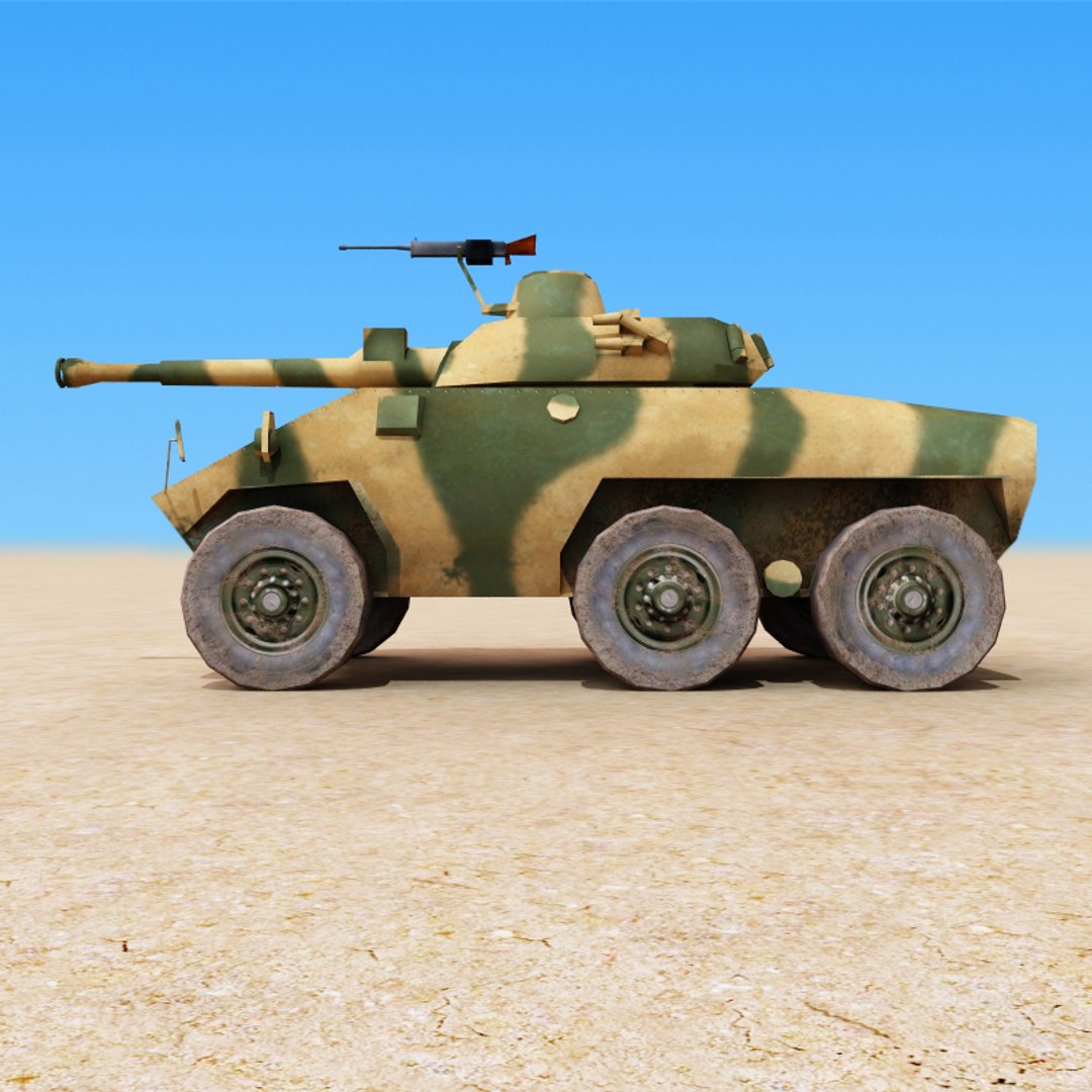 3d Model Ee-9 Cascavel