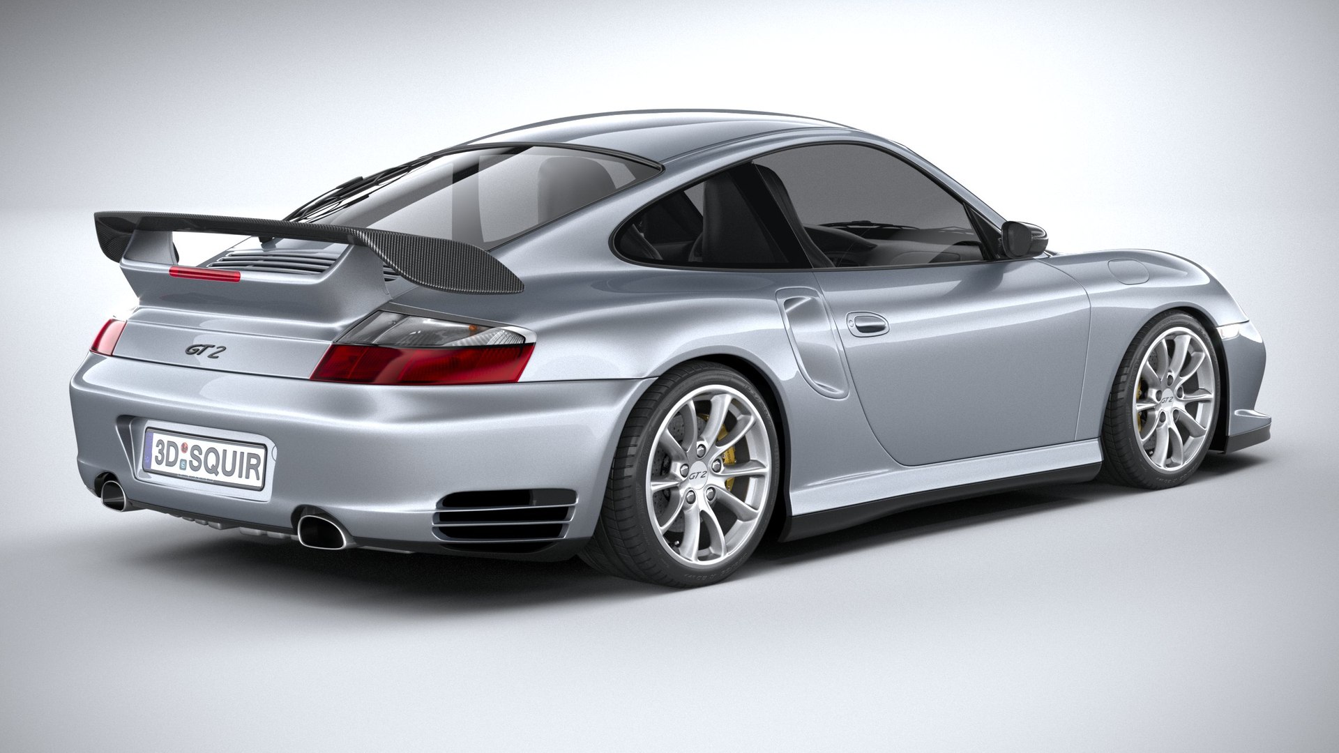 Porsche 911 GT2 996 2003 3D model - TurboSquid 2014655