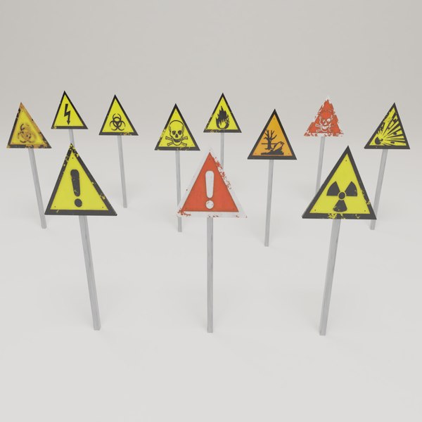 Caution 3D Models for Download | TurboSquid