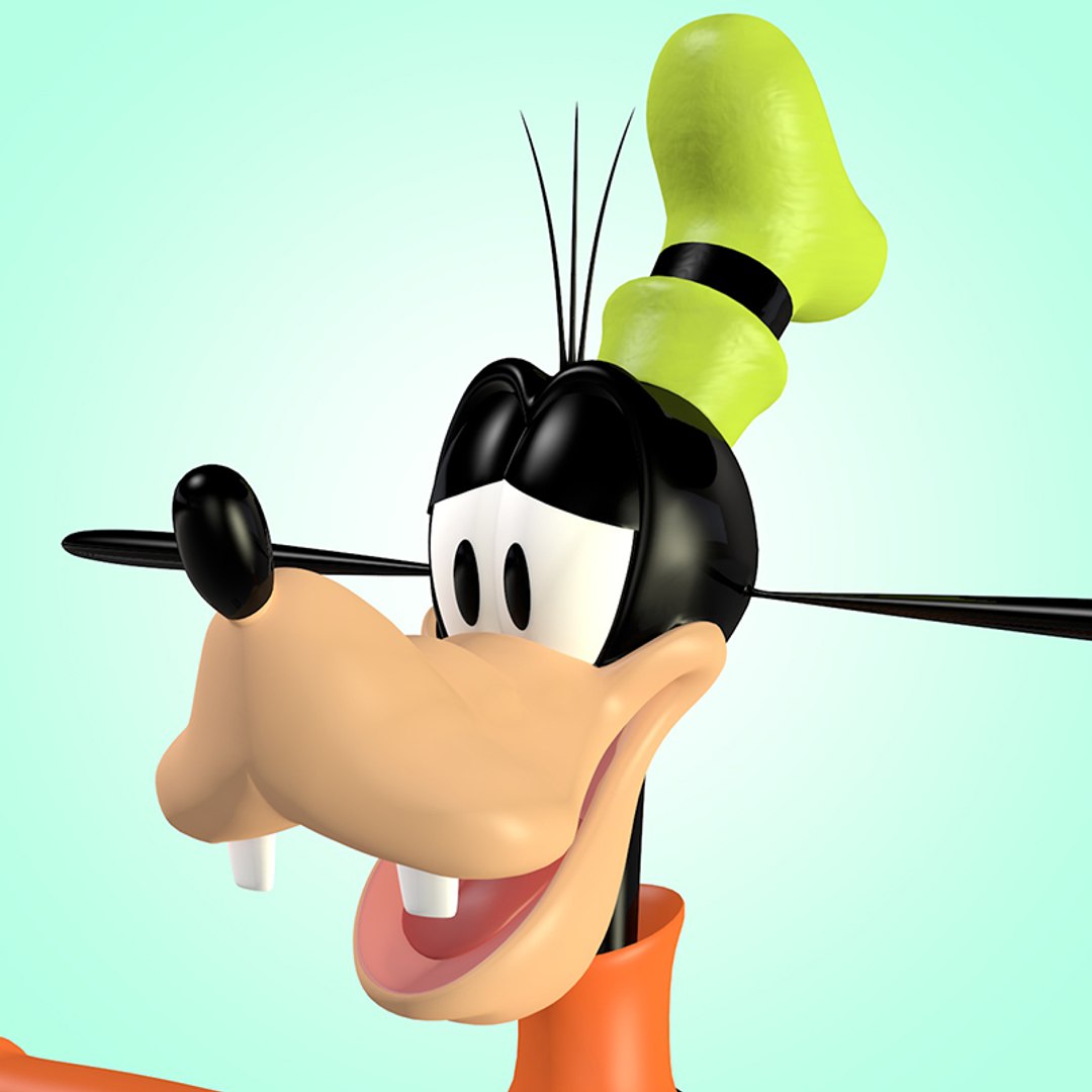 3d Goofy Character Cartoon