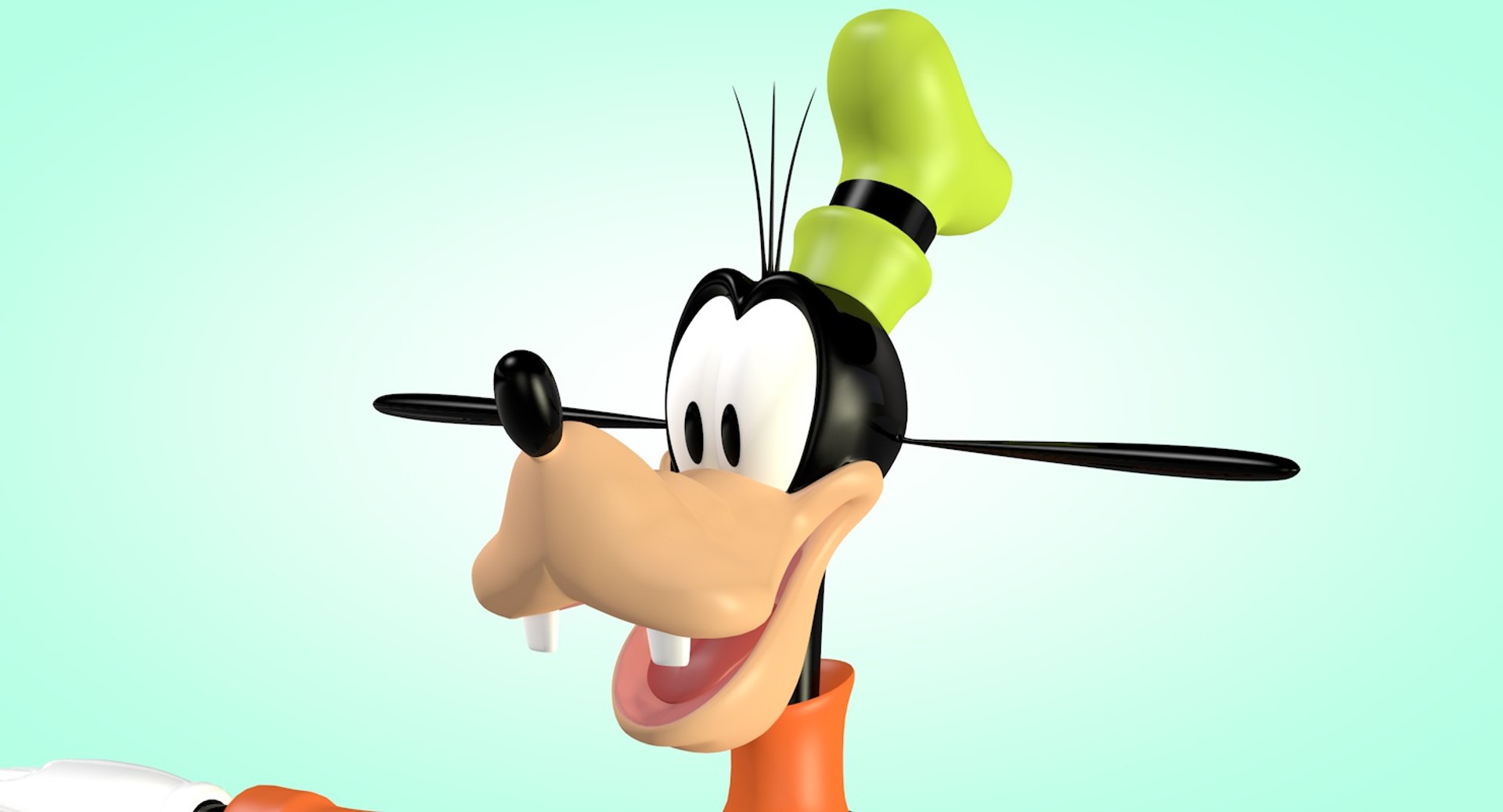 3d Goofy Character Cartoon