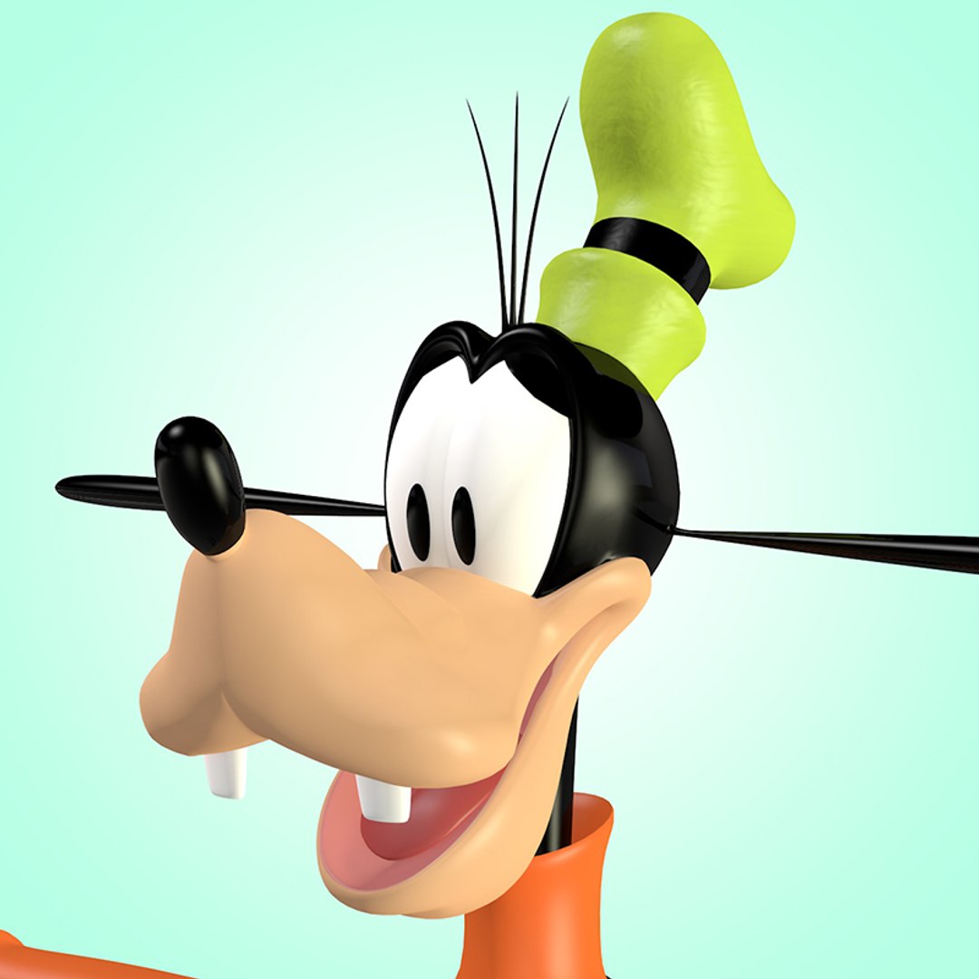 3d Goofy Character Cartoon
