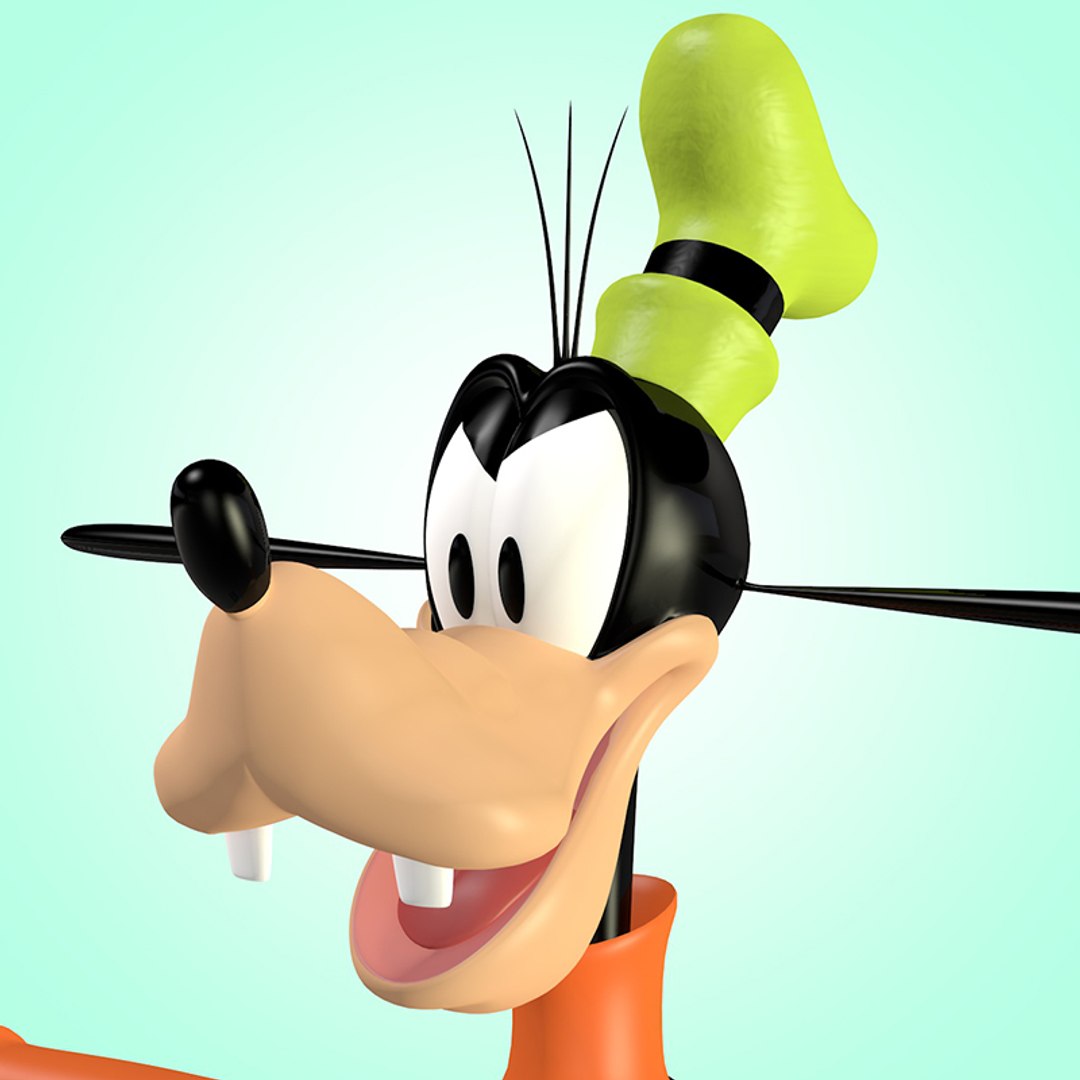 3d Goofy Character Cartoon