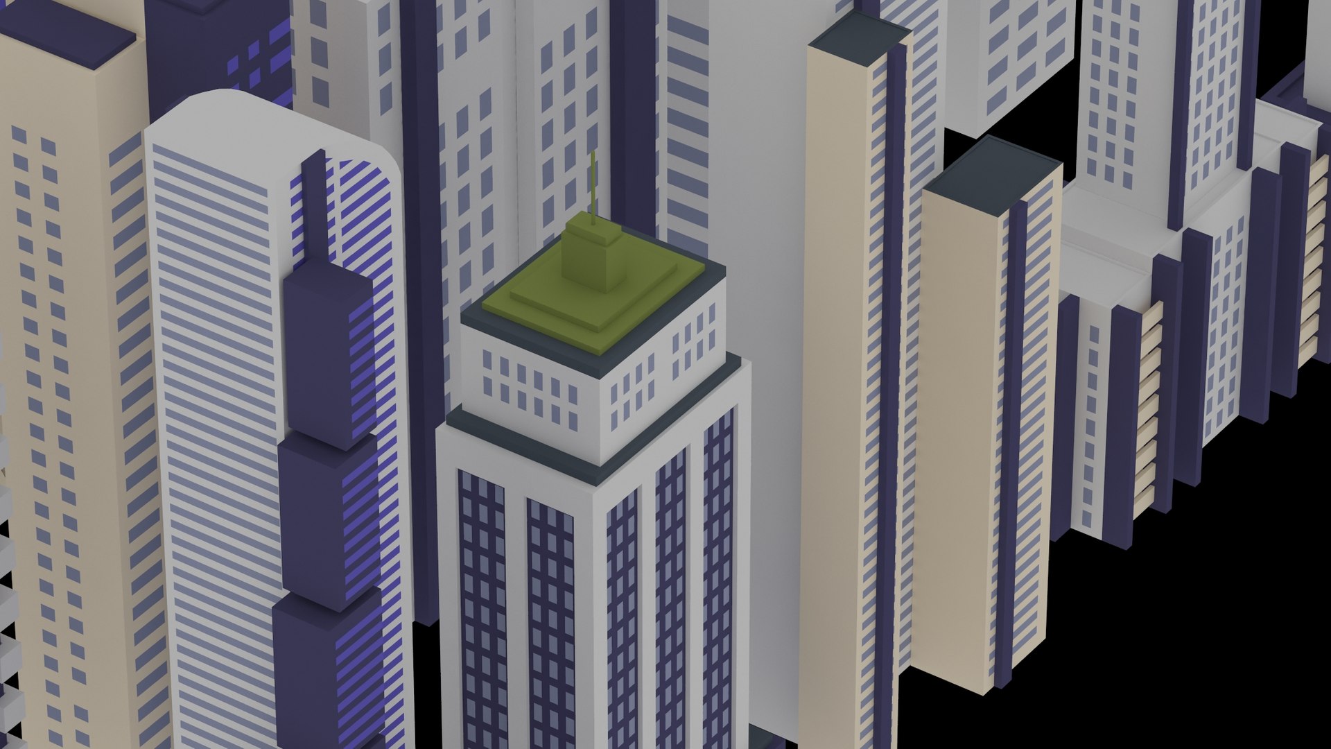 15 Building Low Poly Set 3D Model - TurboSquid 2044536