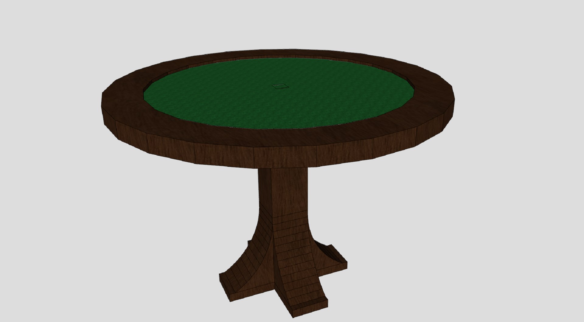 Poker Table 3D Model - TurboSquid 1923620