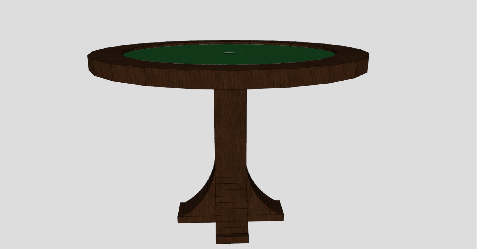 Poker Table 3D Model - TurboSquid 1923620