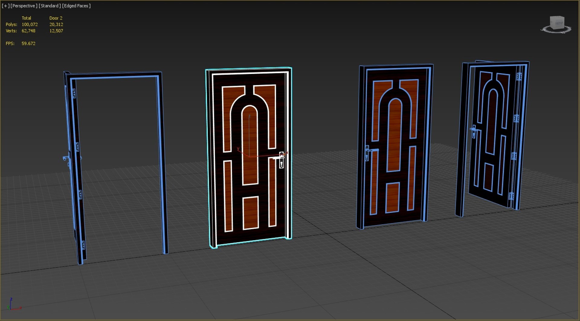 3D Door Design 39 - TurboSquid 2213647