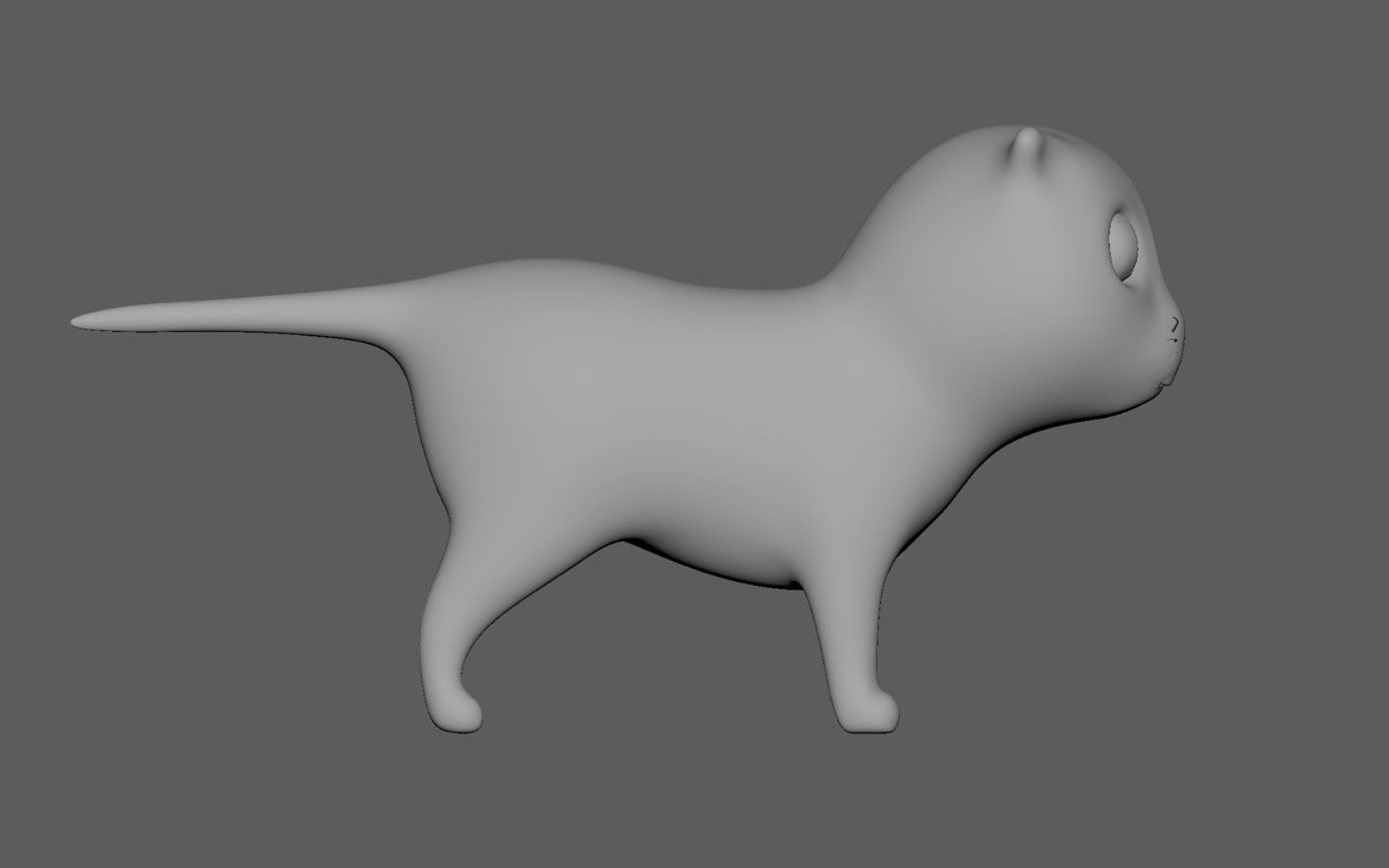 Kitten Cat 3D Model - TurboSquid 1409679