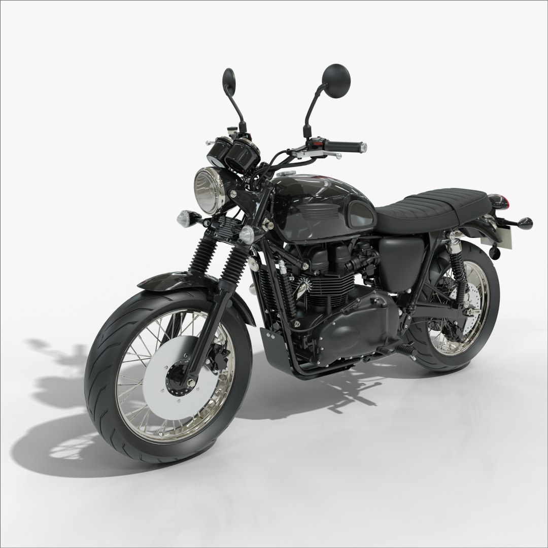 Triumph Motorcycle 3D Model - TurboSquid 1533250