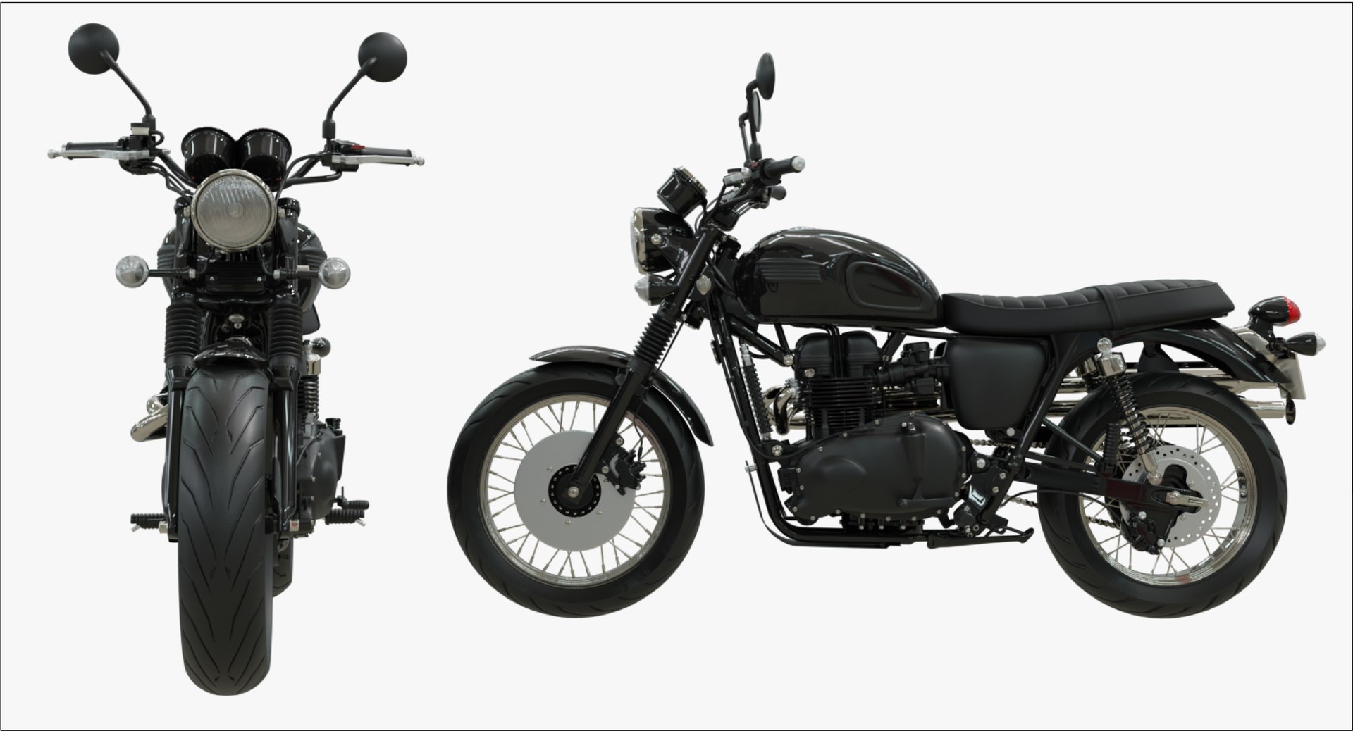 Triumph Motorcycle 3D Model - TurboSquid 1533250