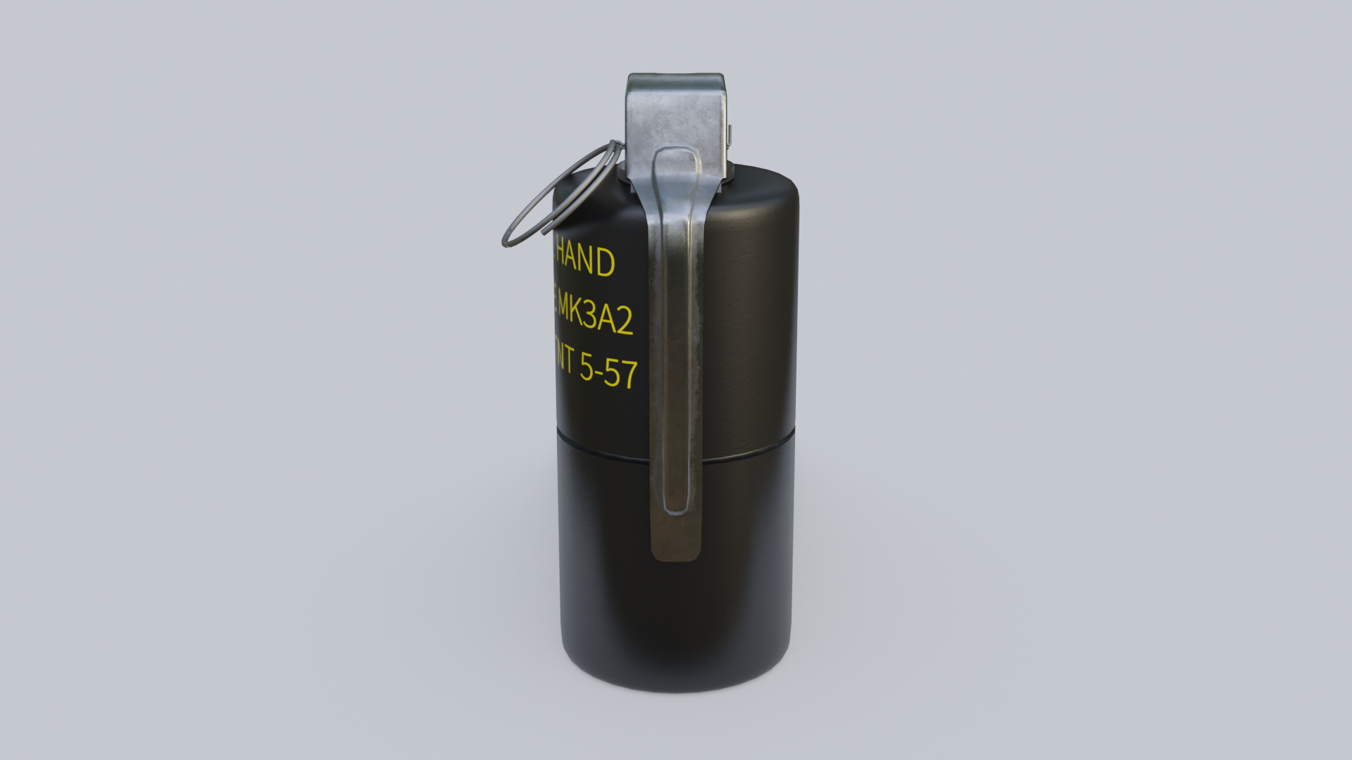 MK3A2 And MK2 Hand Grenades 3D Model - TurboSquid 2245668