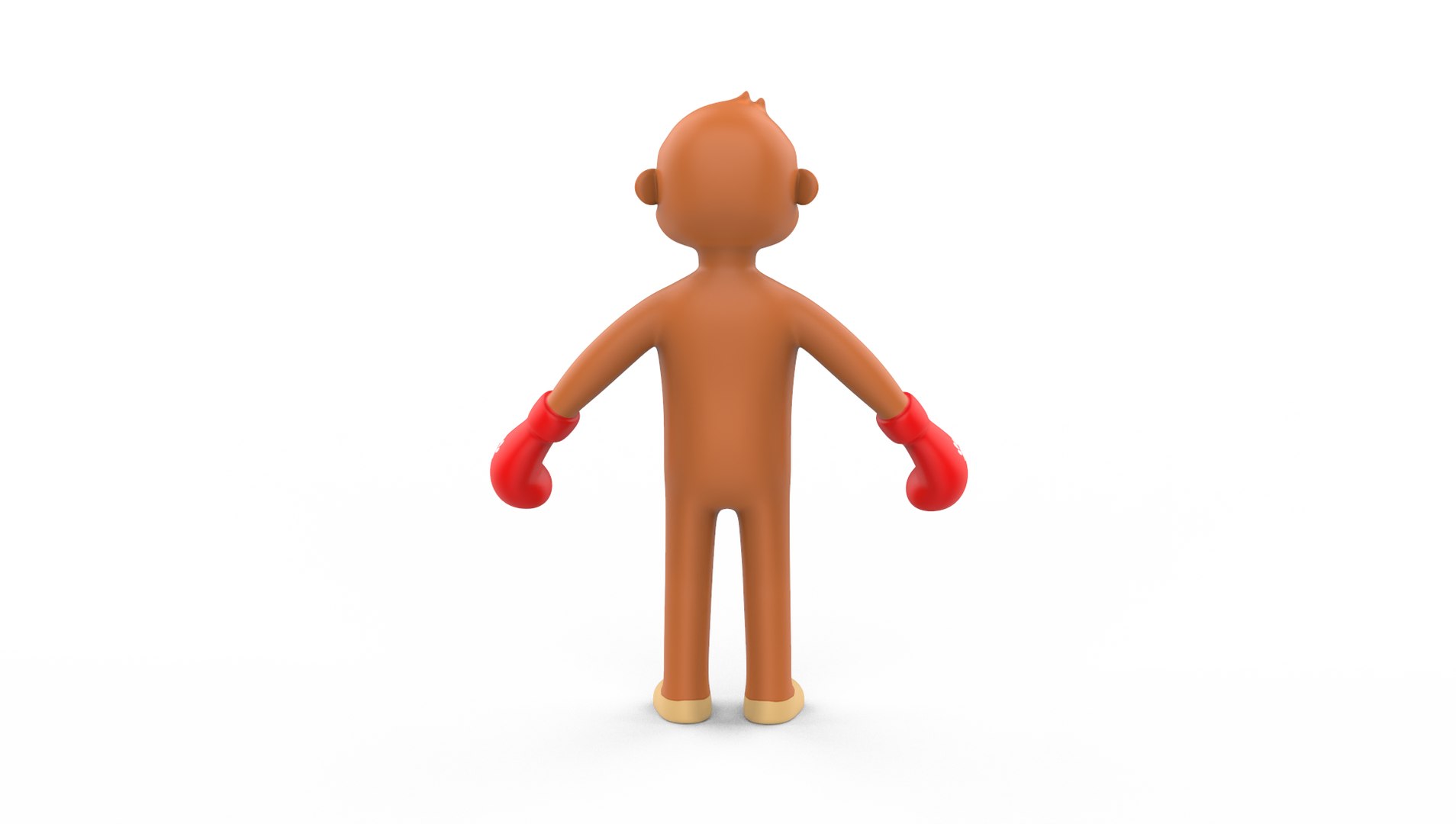 3D Boxing Monkey Animal Animated Model - TurboSquid 2164300