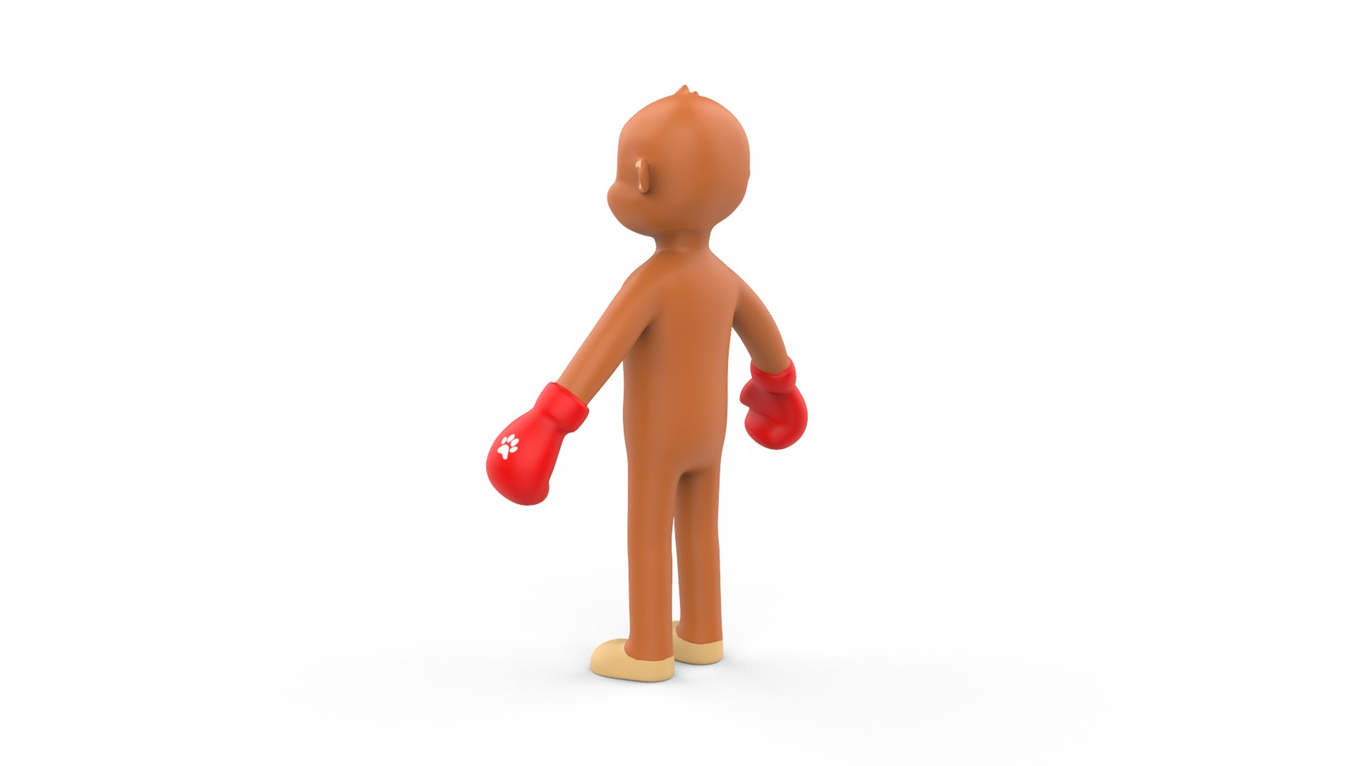 3D Boxing Monkey Animal Animated Model - TurboSquid 2164300