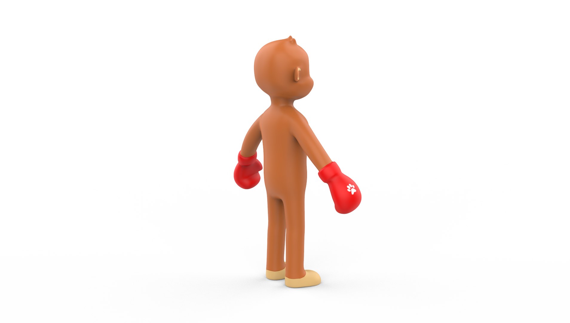 3D Boxing Monkey Animal Animated Model - TurboSquid 2164300