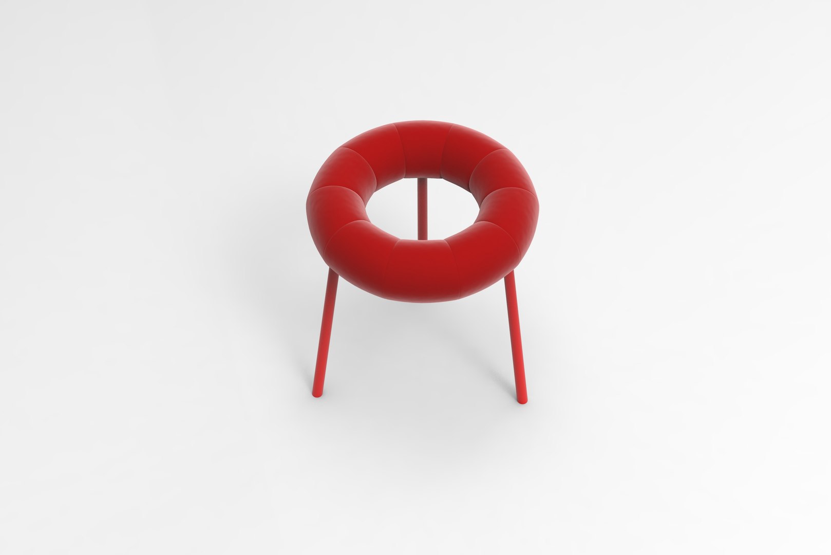 3D Donut Stool Model - TurboSquid 1738701