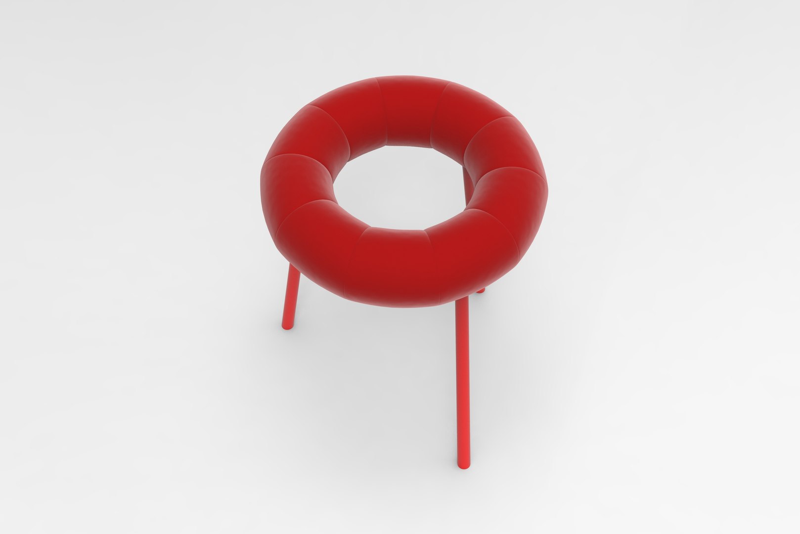 3D Donut Stool Model - TurboSquid 1738701