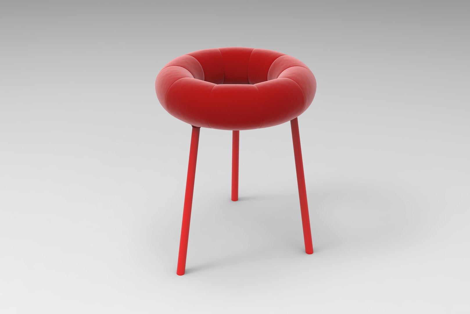 3D Donut Stool Model - TurboSquid 1738701