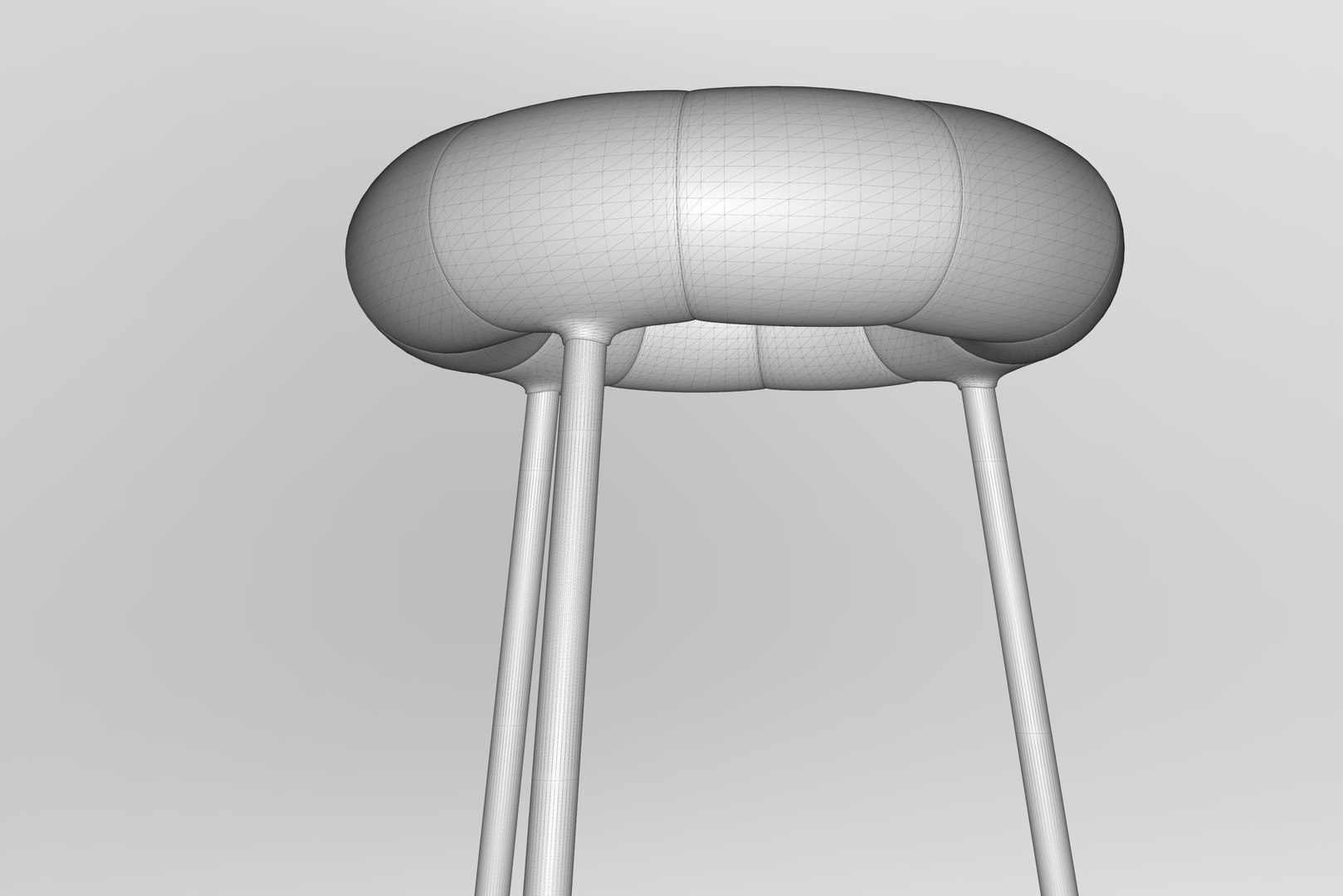 3D Donut Stool Model - TurboSquid 1738701