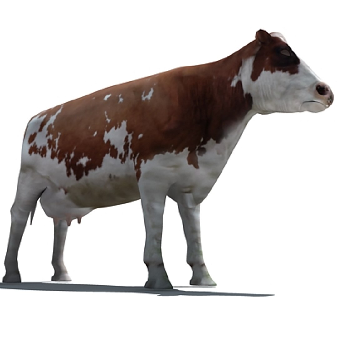 Cow 3d 3ds