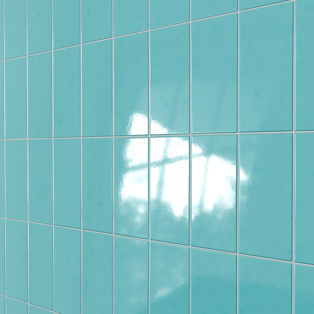 Wall Tiles Material Set 01 3D Model - TurboSquid 2081168