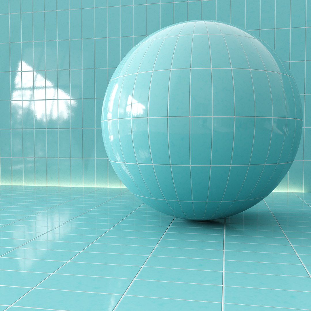 Wall Tiles Material Set 01 3D Model - TurboSquid 2081168