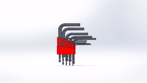 Hex Key 3D model - TurboSquid 1823298
