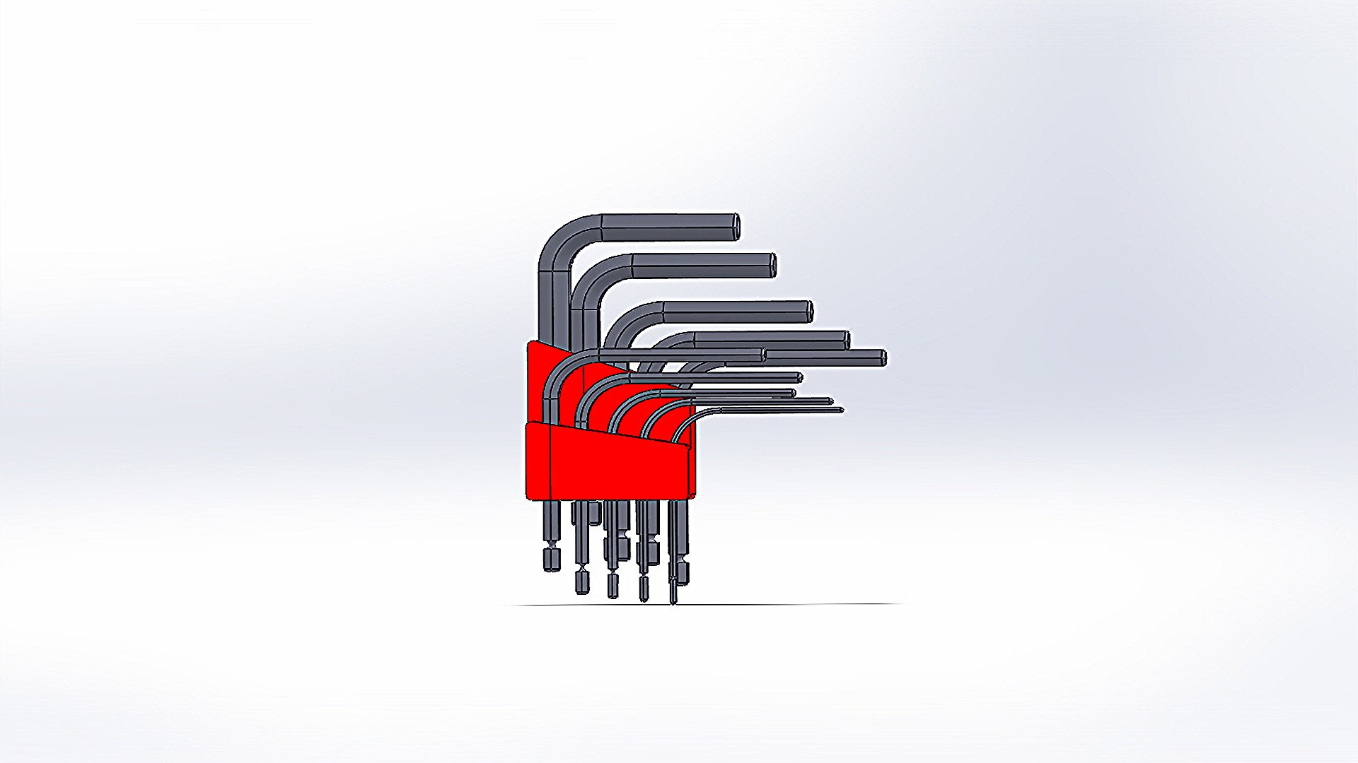 Hex Key 3D Model - TurboSquid 1823298