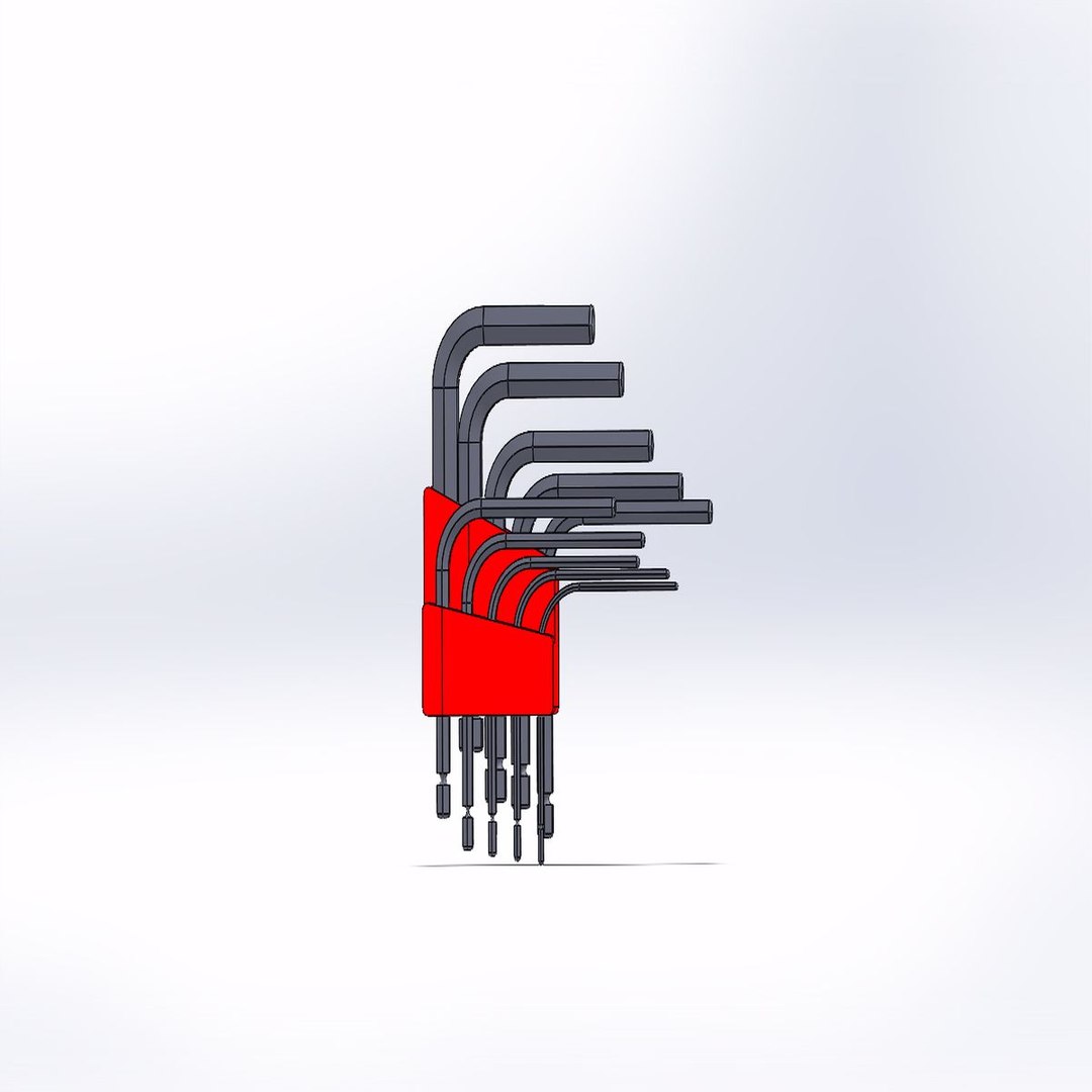 Hex Key 3D Model - TurboSquid 1823298