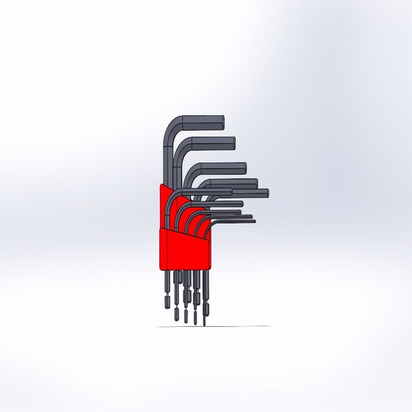 Hex Key 3D model - TurboSquid 1823298