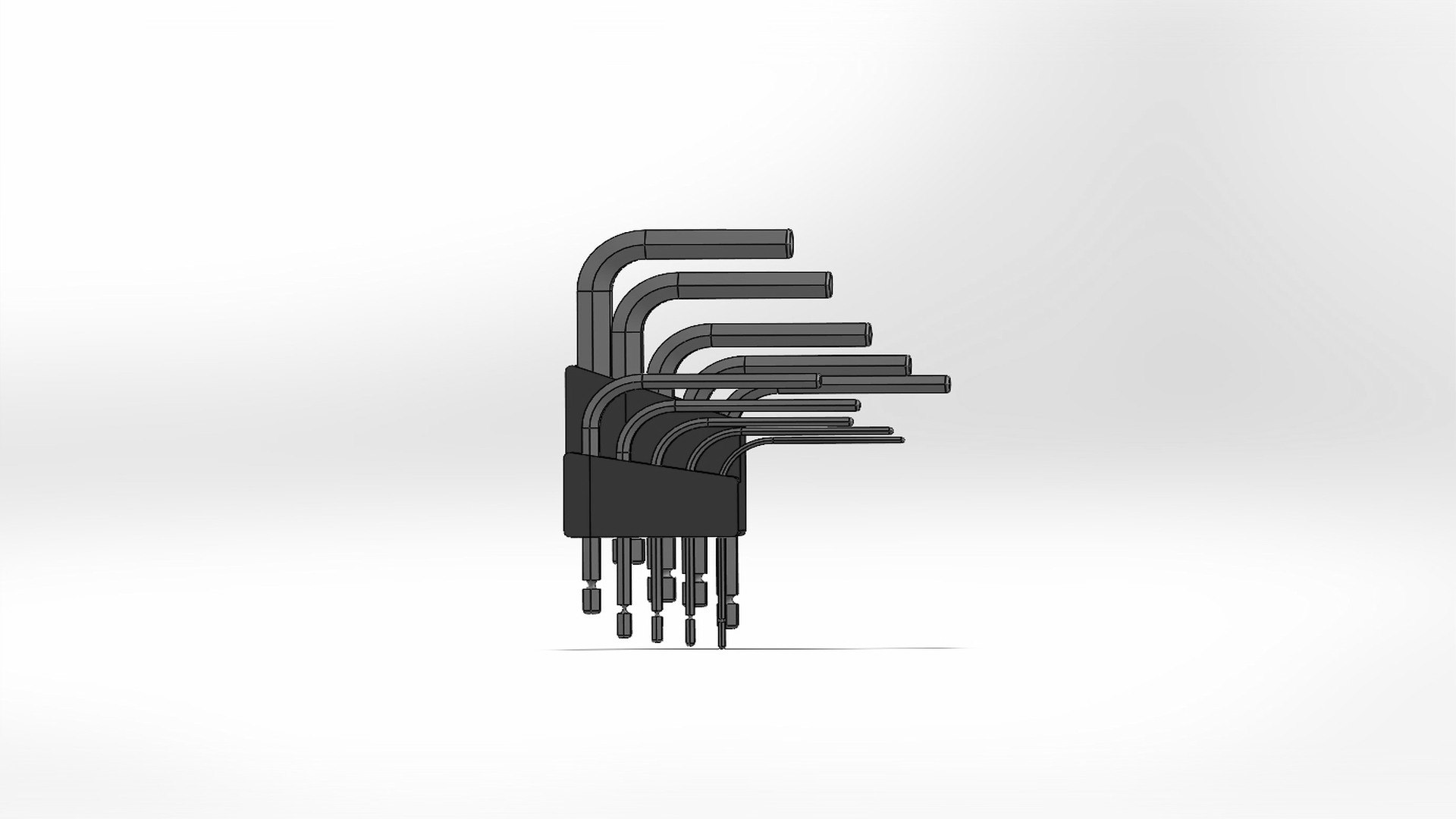Hex Key 3D Model - TurboSquid 1823298