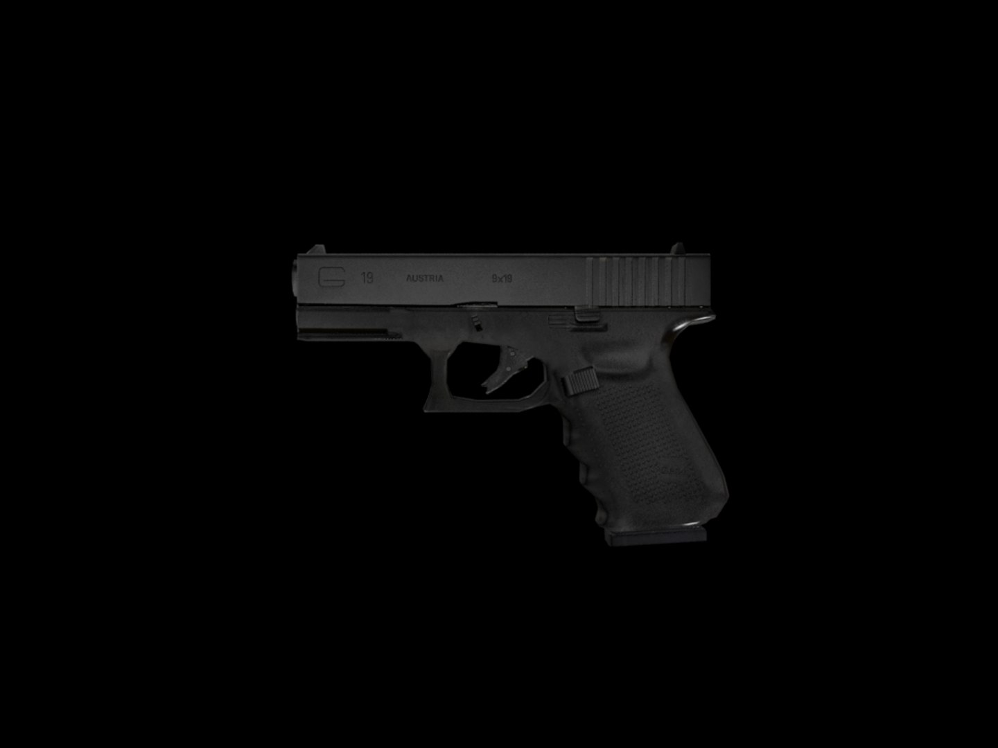 kostenlos Glock 19 Generation 4 3D-Modell - TurboSquid 948400