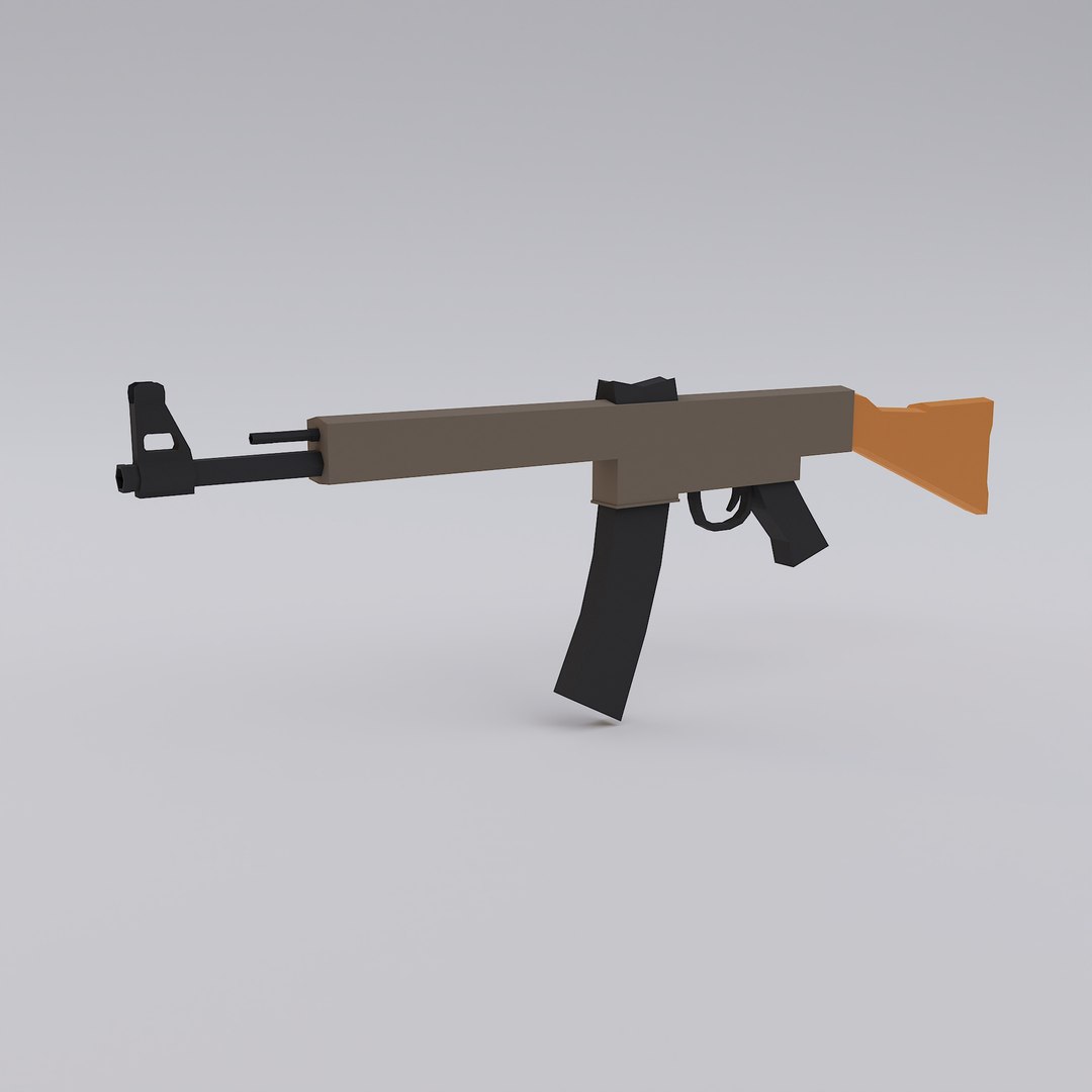 3D Model STG 44 German Assault Rifle - TurboSquid 1993209