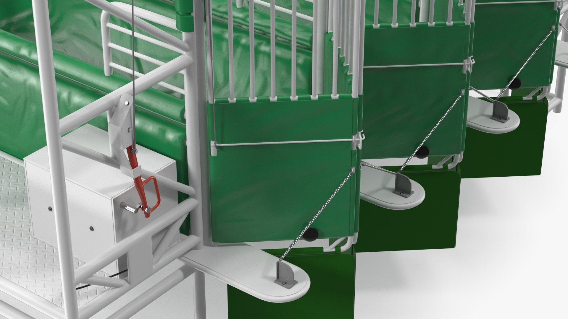 3D Horse Starting Gates For 3 Places Rigged For Cinema 4D - TurboSquid ...