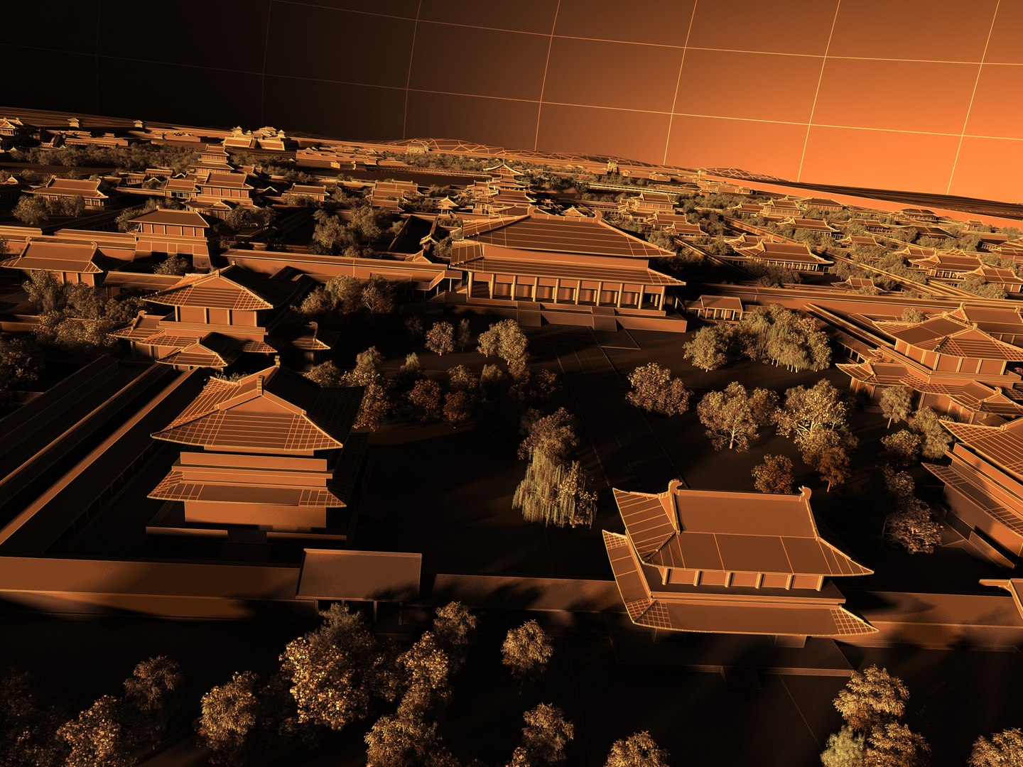 Imperial City Model - TurboSquid 2057414