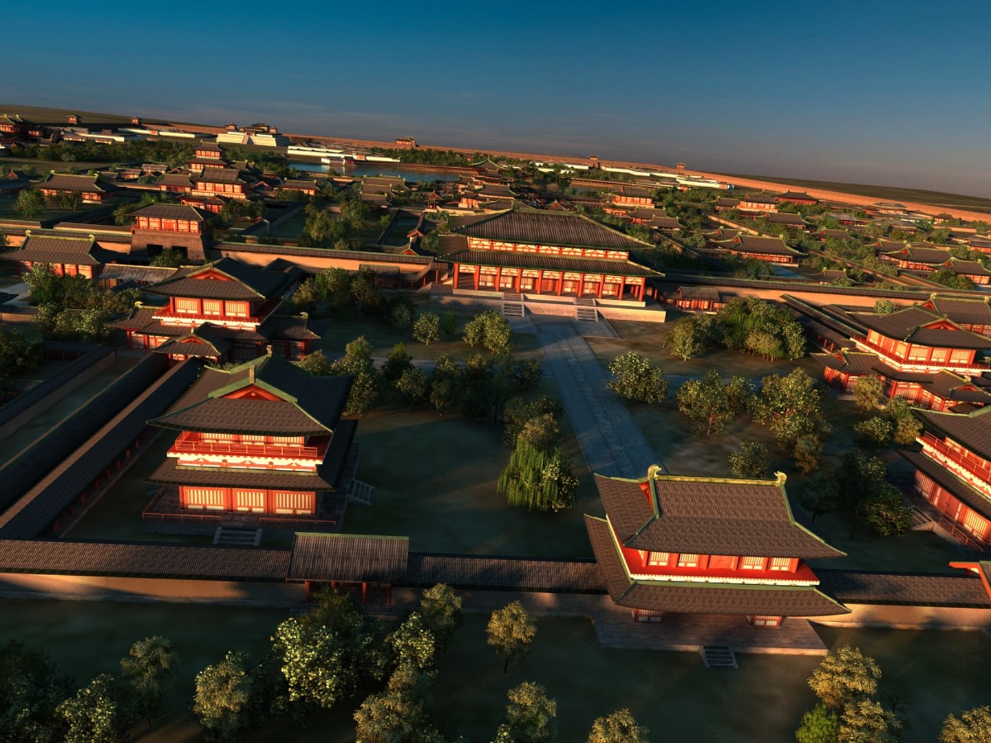 Imperial City model - TurboSquid 2057414