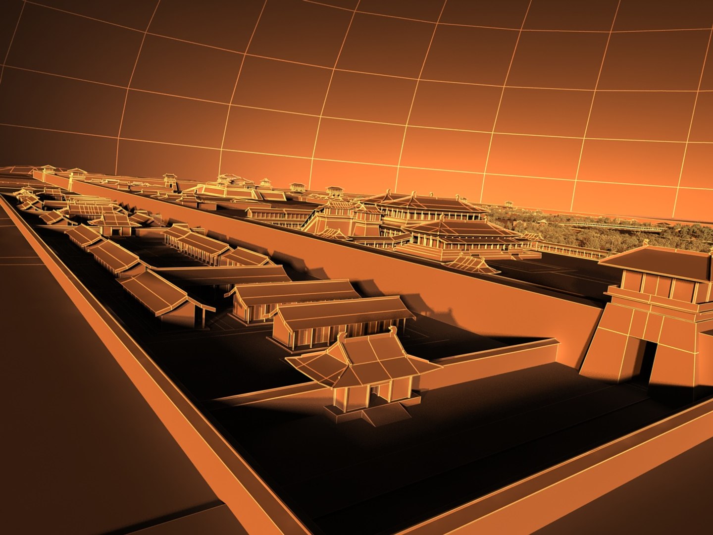 Imperial City model - TurboSquid 2057414