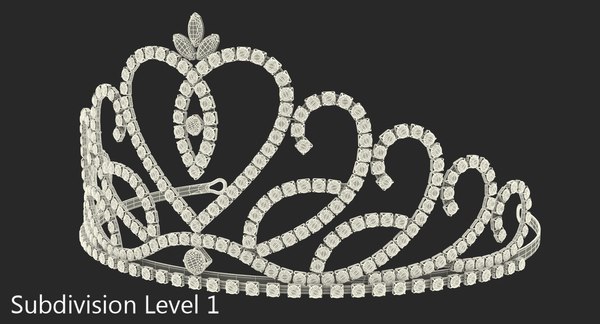 modelo 3d Tiara de cristal - TurboSquid 1400770