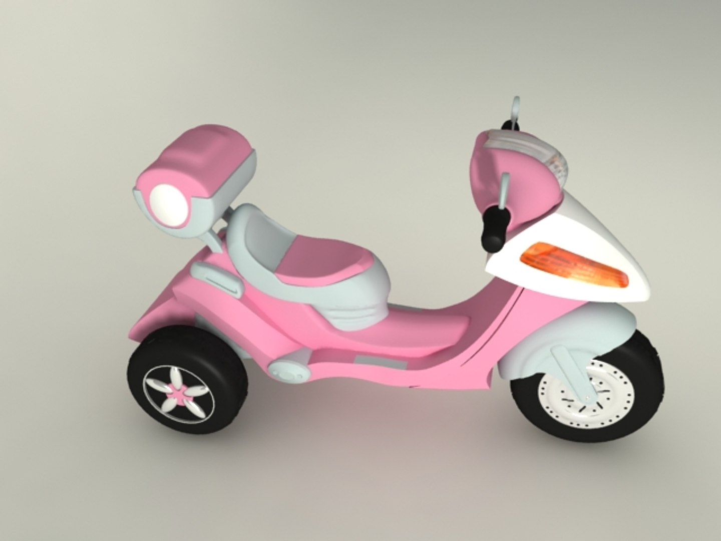 toy motorcycle 3d model