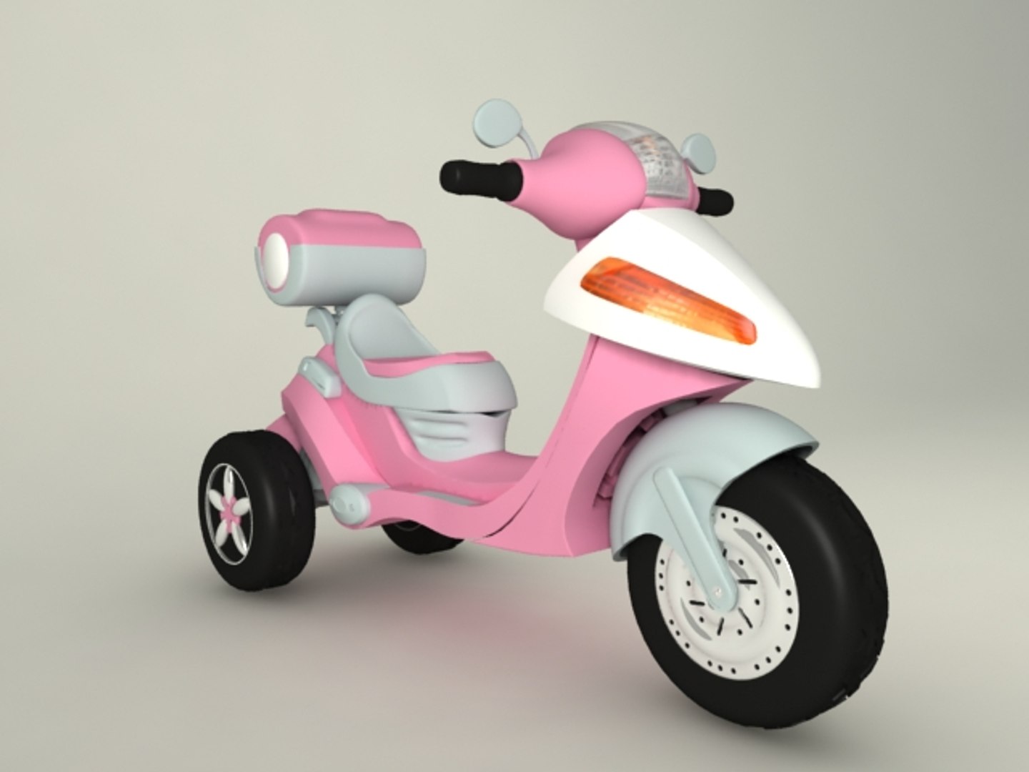 toy motorcycle 3d model