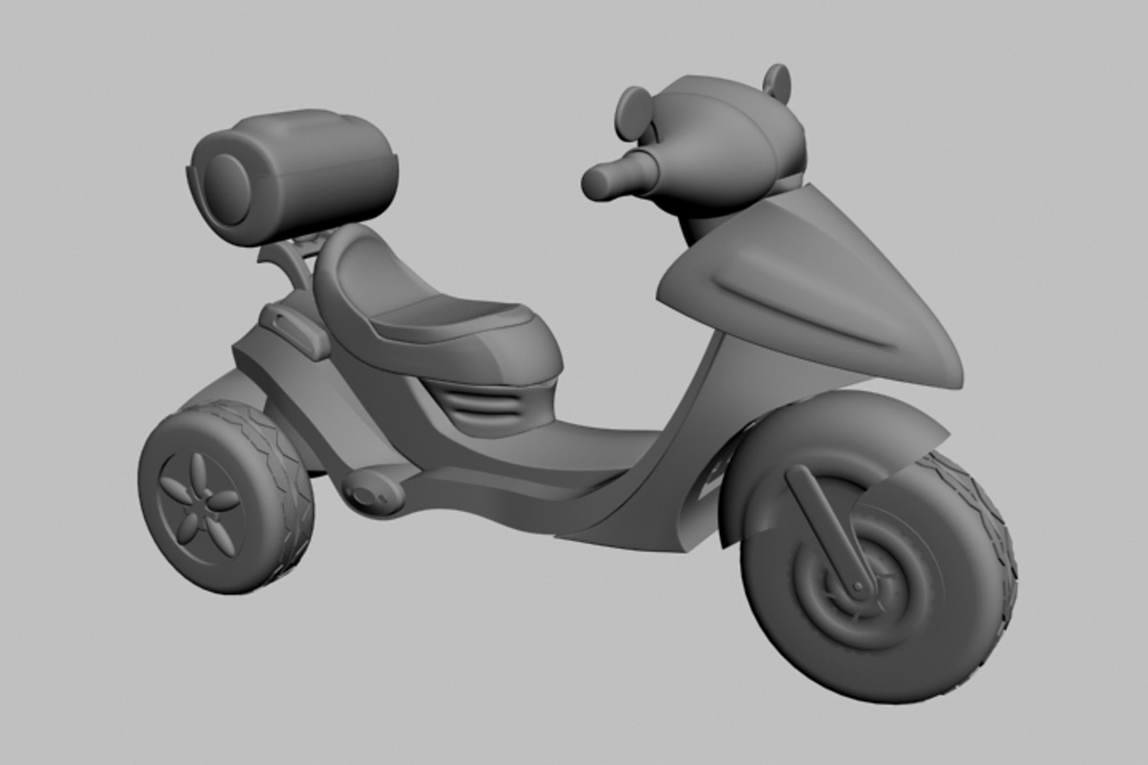 toy motorcycle 3d model