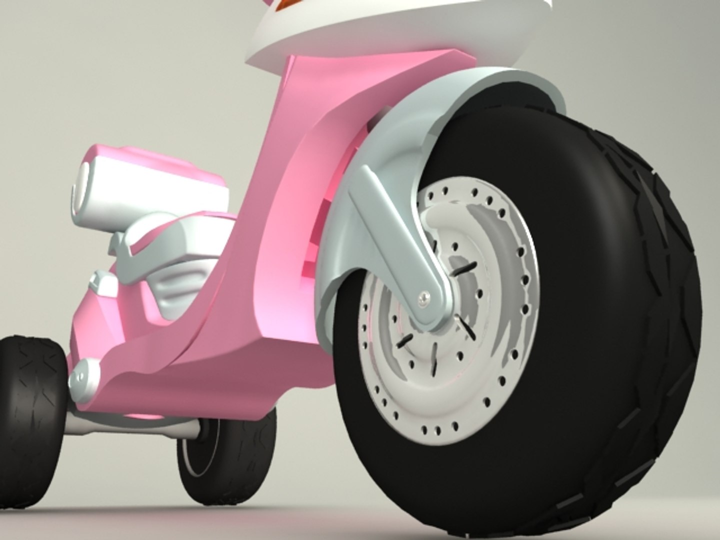 toy motorcycle 3d model
