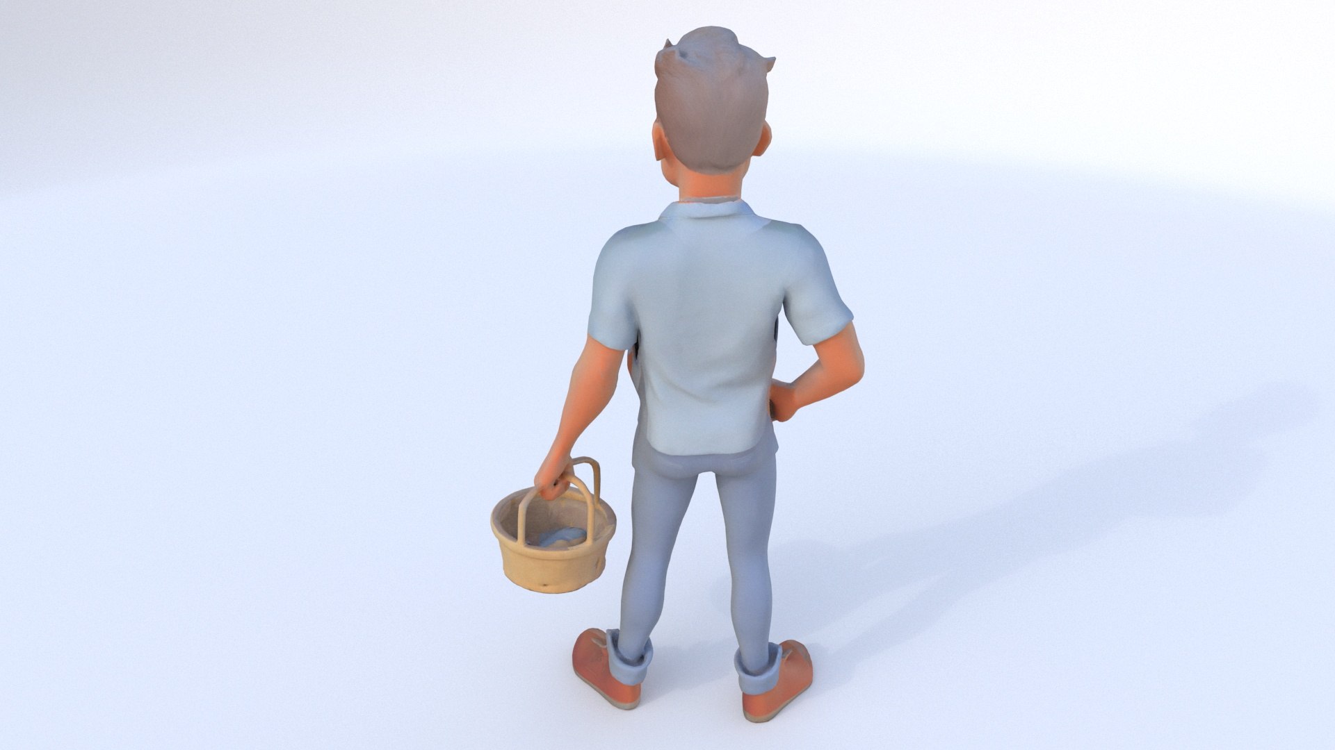 Retail Store Employee Male Model - TurboSquid 2333494