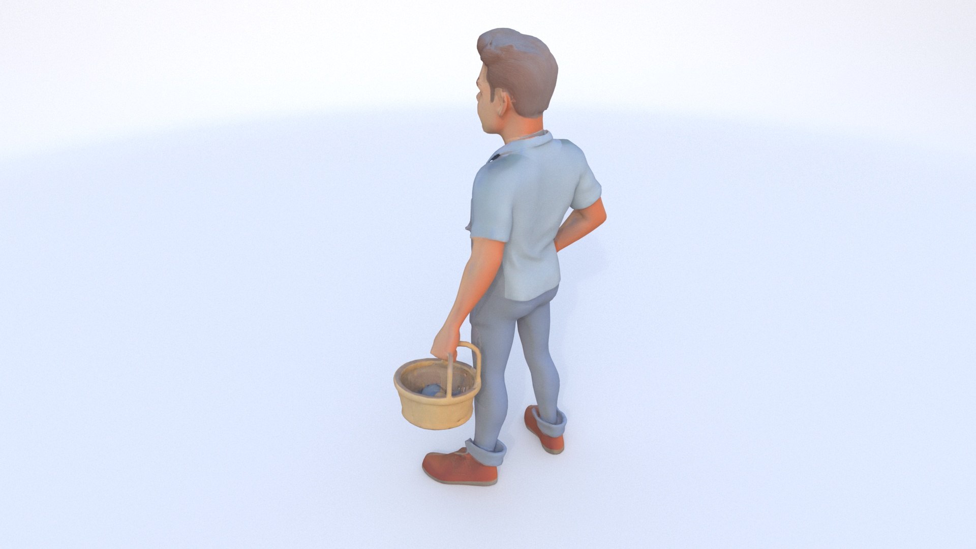 Retail Store Employee Male Model - TurboSquid 2333494