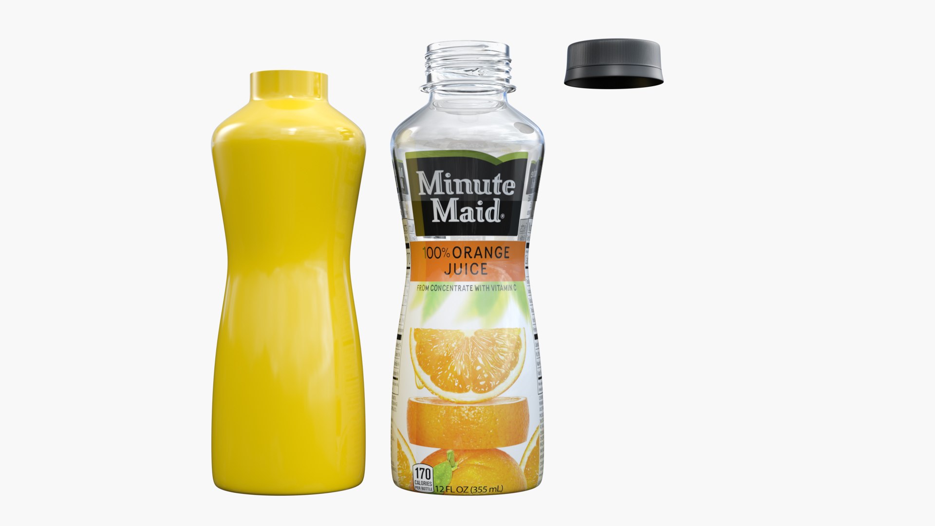 Bottle Minute Maid Model - TurboSquid 1634487