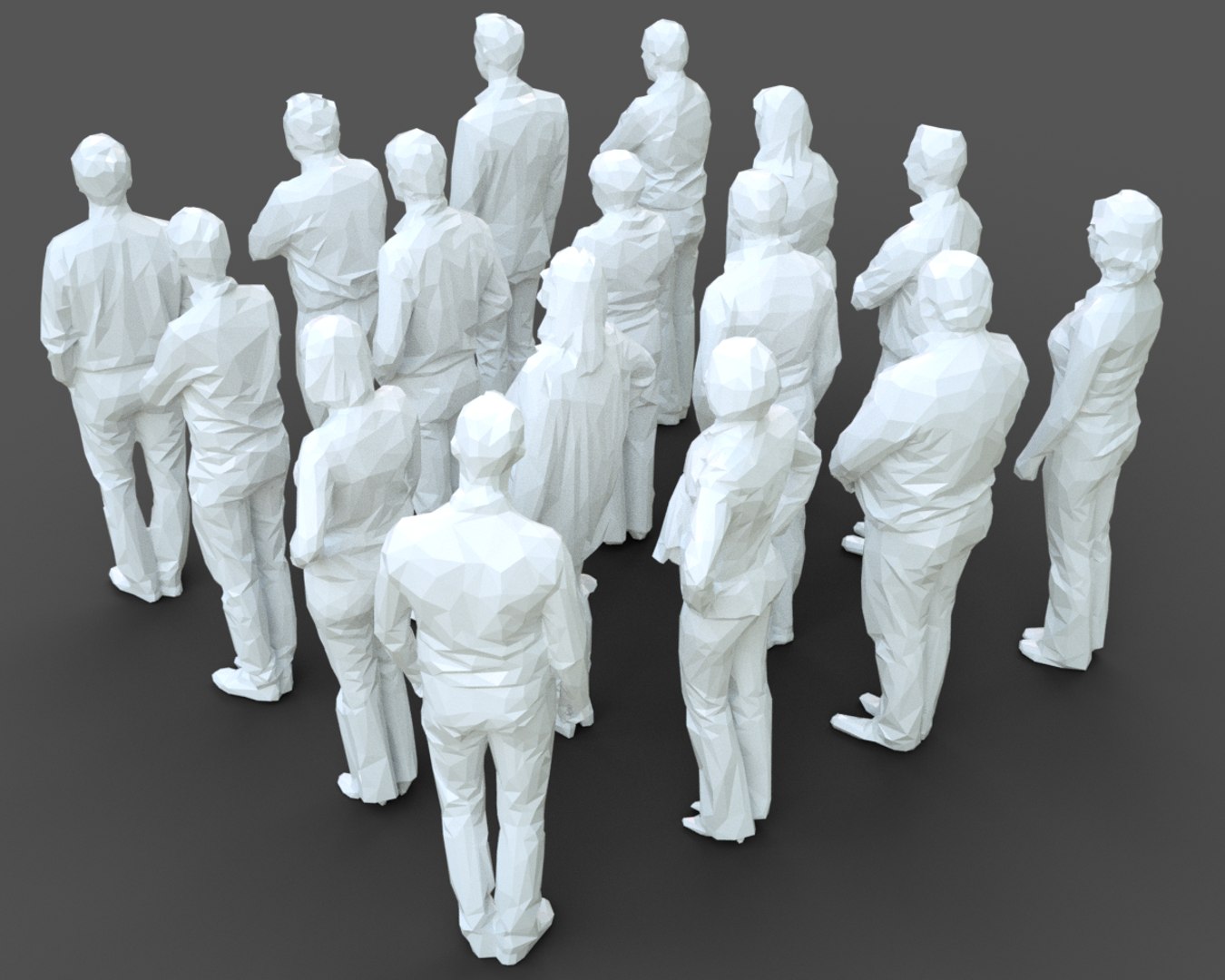 3D Architectural Stylized Human Character | 1147647 | TurboSquid