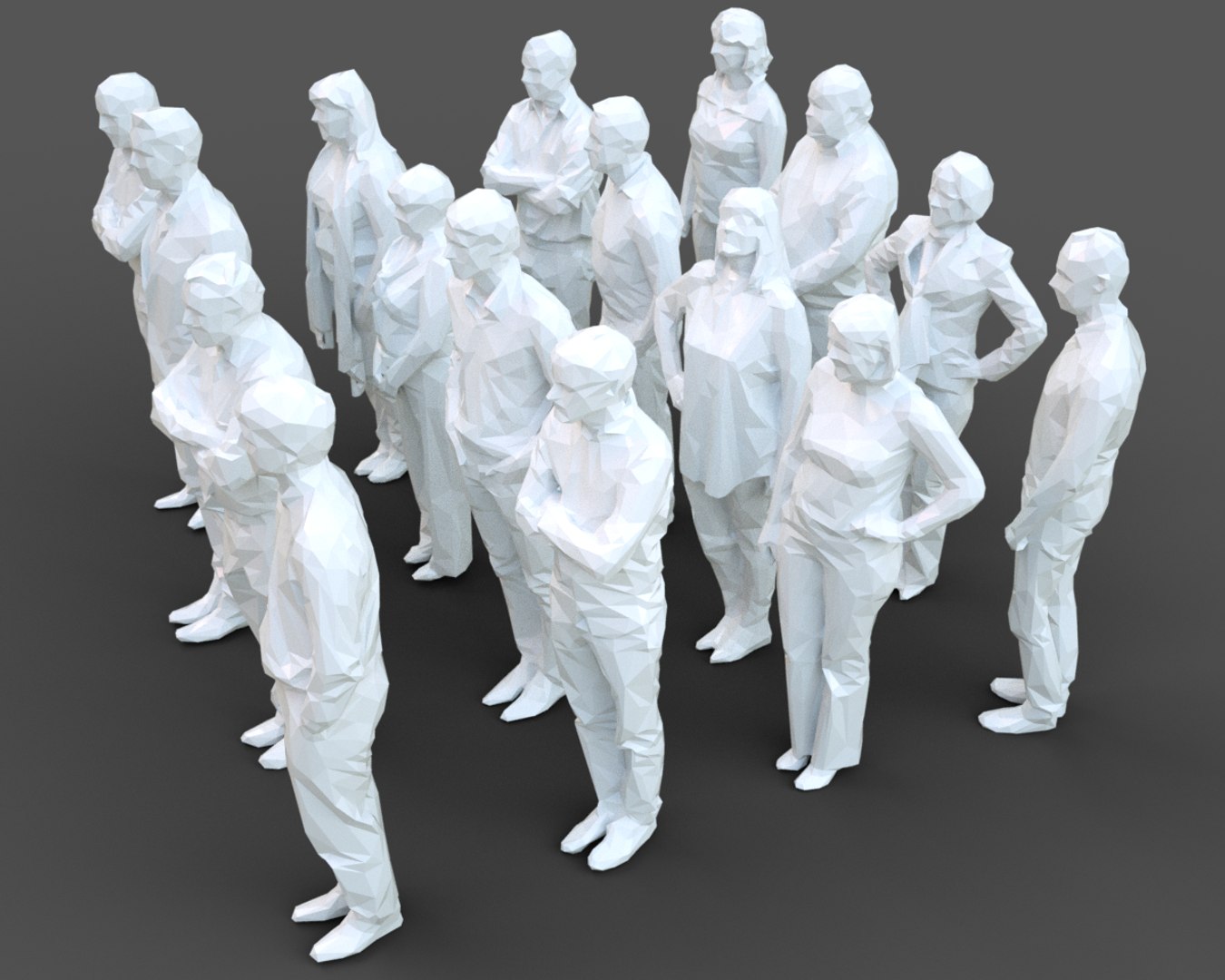 3D Architectural Stylized Human Character | 1147647 | TurboSquid