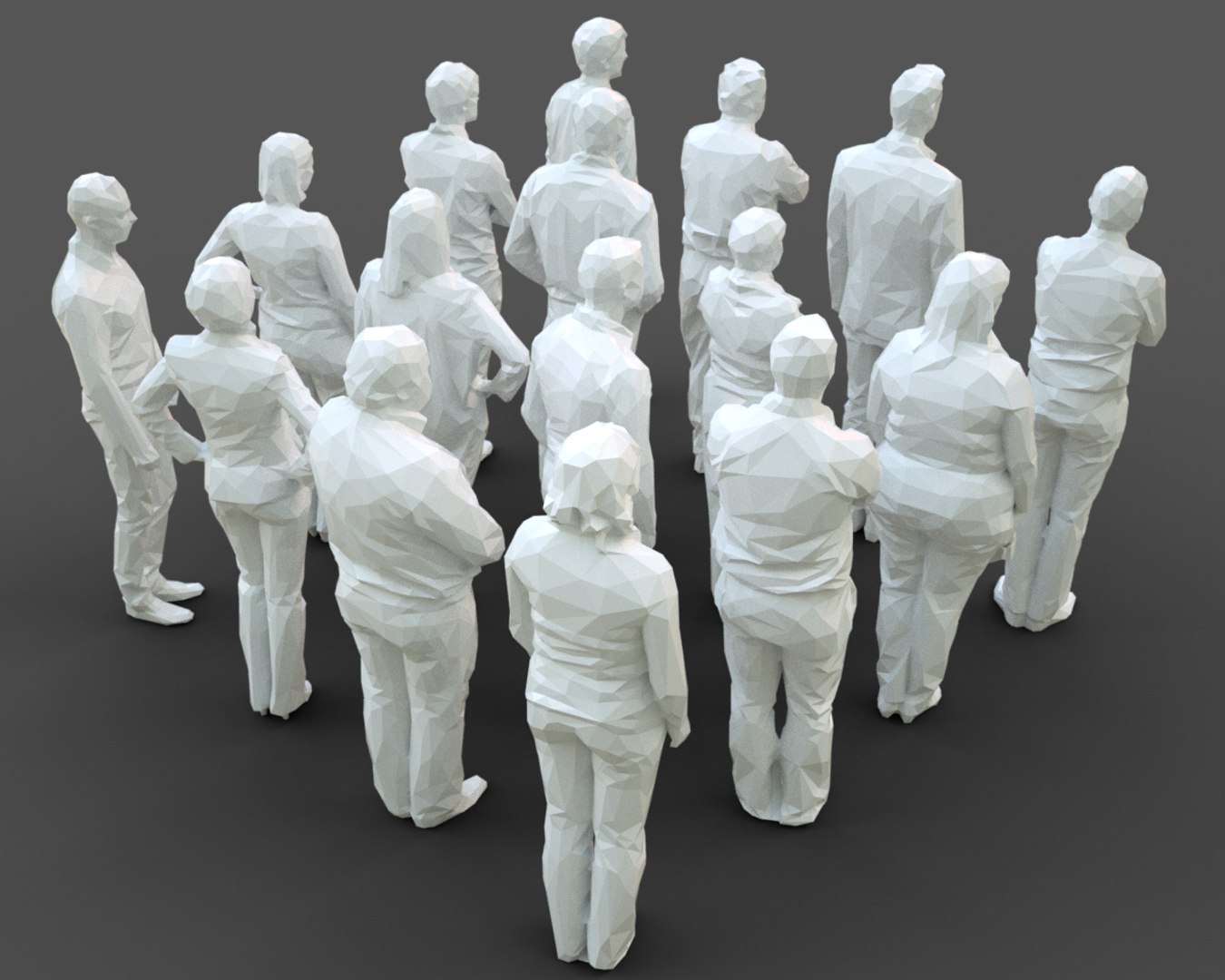 3D Architectural Stylized Human Character | 1147647 | TurboSquid